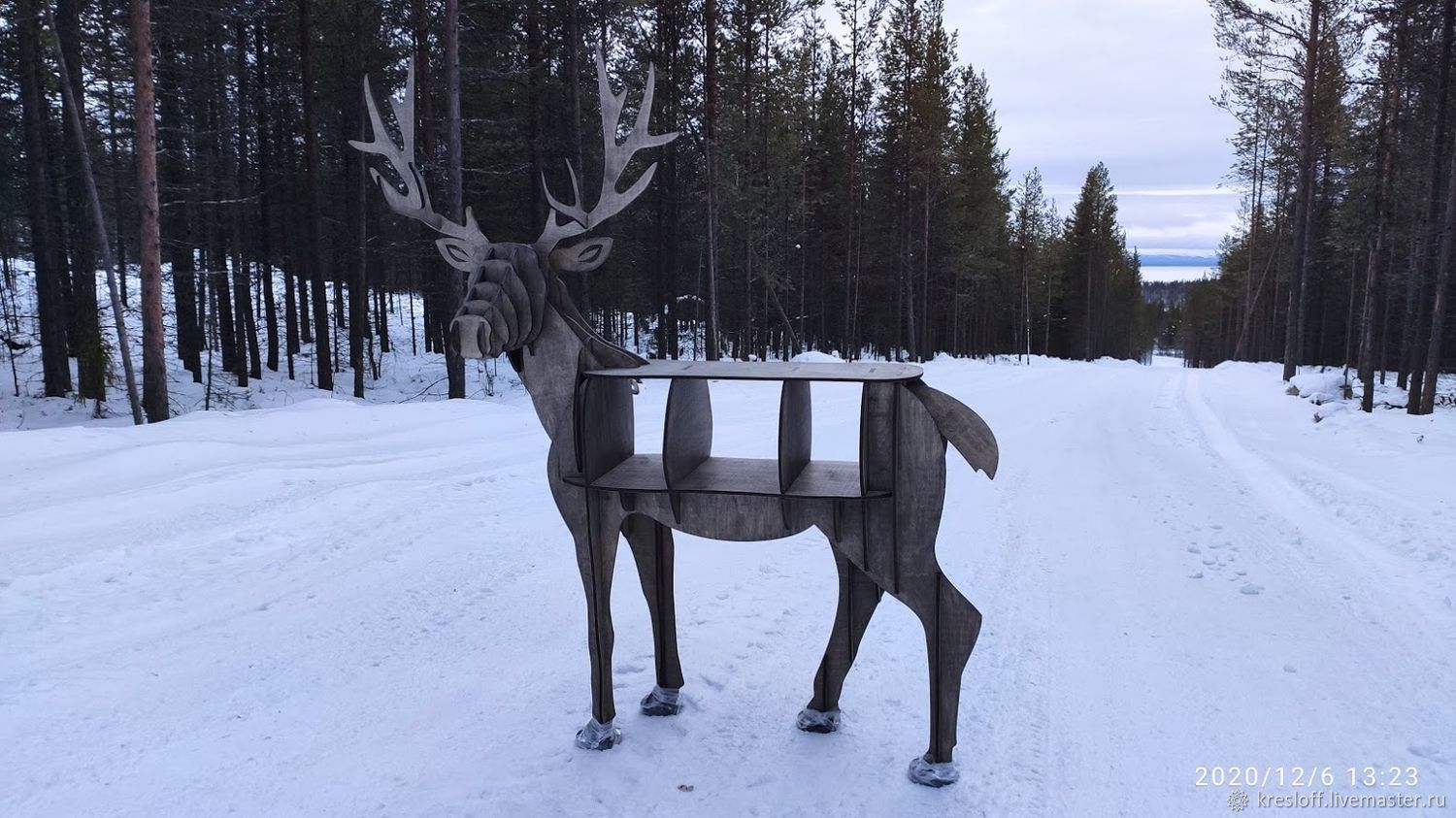 Олень из фанеры – купить на Ярмарке Мастеров – N8JTIRU | Полки, Мурманск