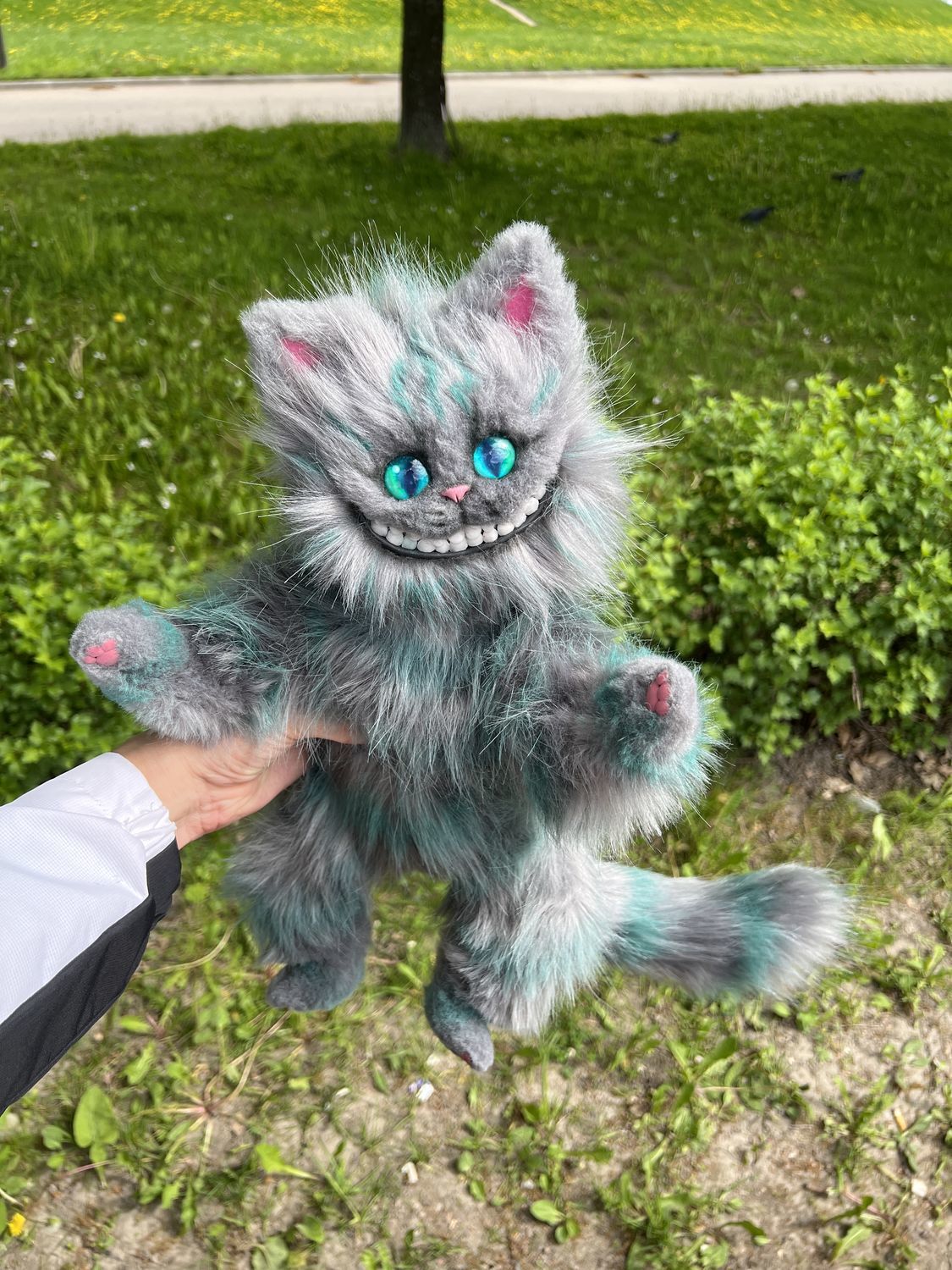 Чеширский кот мягкая игрушка купить в интернет-магазине Ярмарка ...