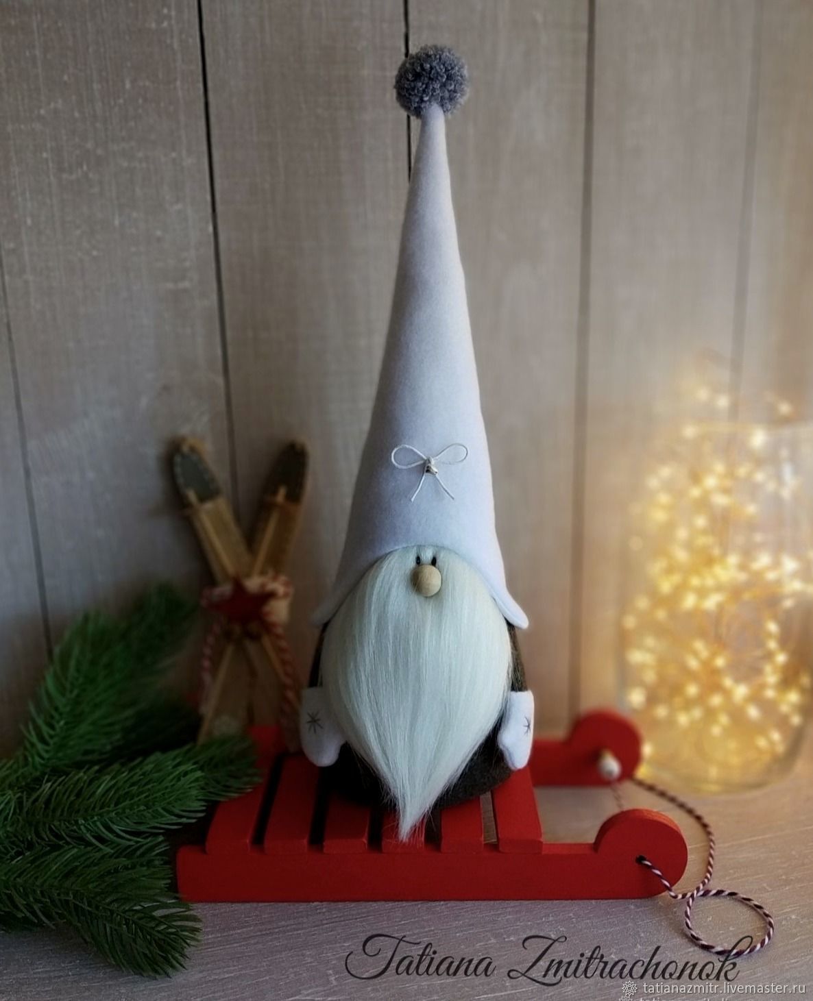 Новогодние гномы – заказать на Ярмарке Мастеров – JQ40CRU | Мягкие ...