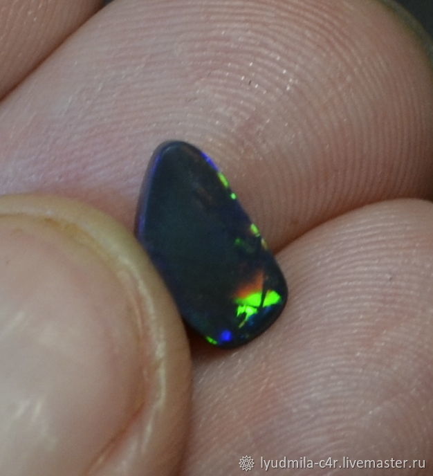 Кабошоны: австралийский чёрный опал Австралия купить в интернет ...