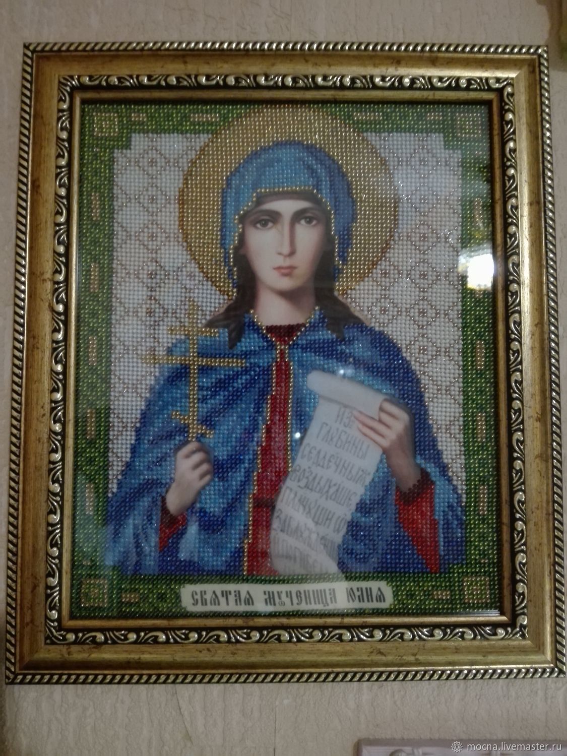 Икона "Святая мученица Иулия" (Юлия) купить в интернет-магазине Ярмарка ...
