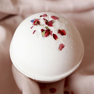 Бомбочка "Розовая глина" – заказать на Ярмарке Мастеров – 8VVHRRU ...