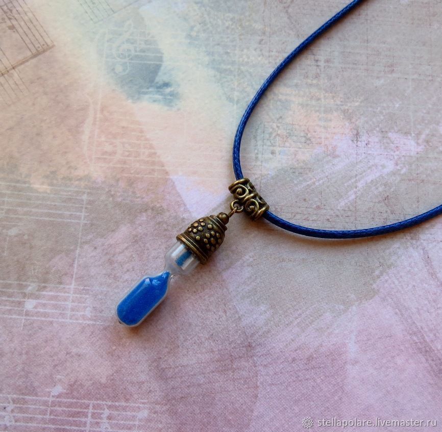 Кулон "Песок времени", песочные часы в интернет-магазине на Ярмарке ...