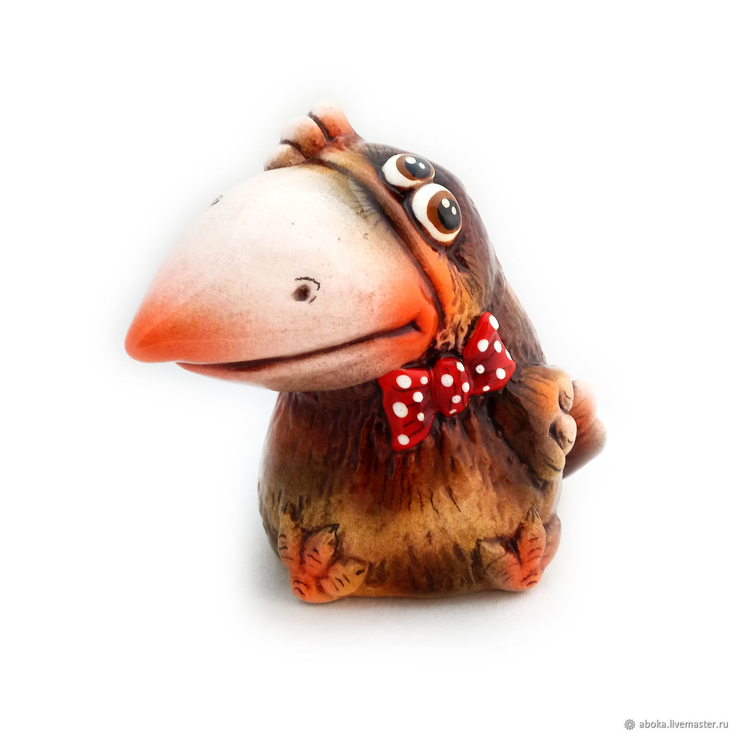 Статуэтка керамическая "Ворон Карыч" в интернет-магазине Ярмарка ...