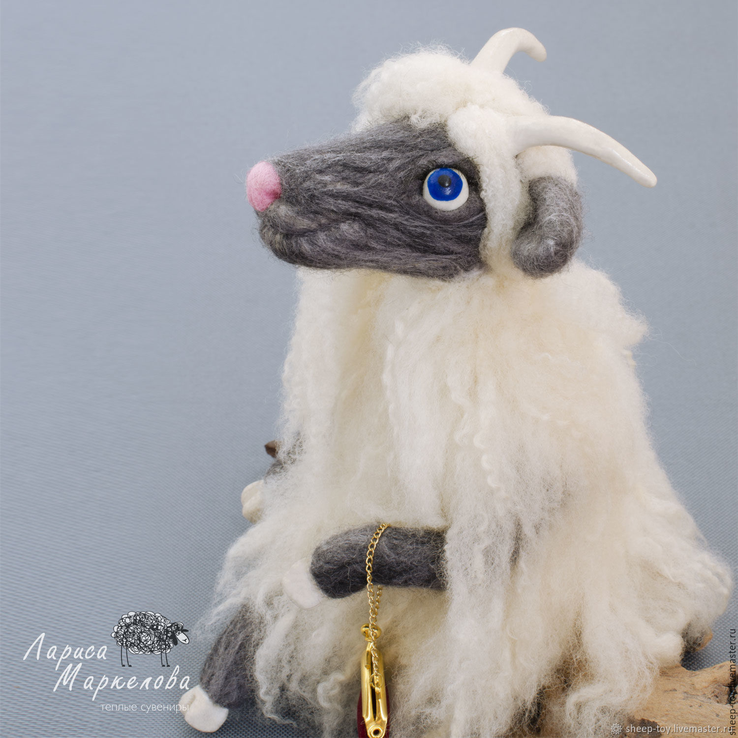 Валяная игрушка. Коза-краса Василиса в интернет-магазине Ярмарка ...