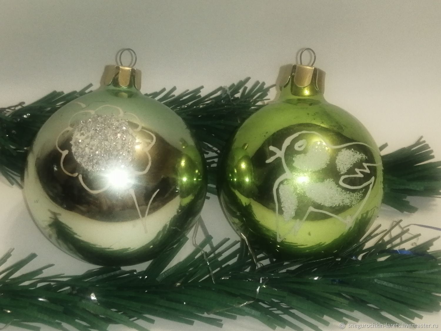 Винтаж: Набор Елочных шаров из СССР в интернет-магазине на Ярмарке ...