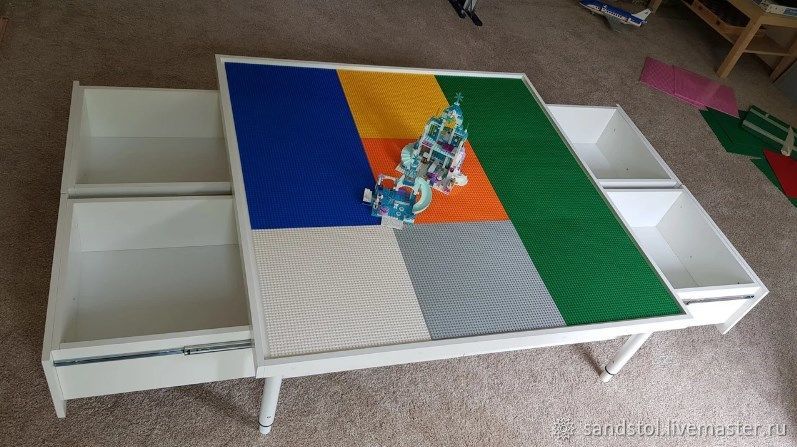 Столы: Стол для LEGO с ящиками "ГЕРКУЛЕС" – купить на Ярмарке Мастеров ...