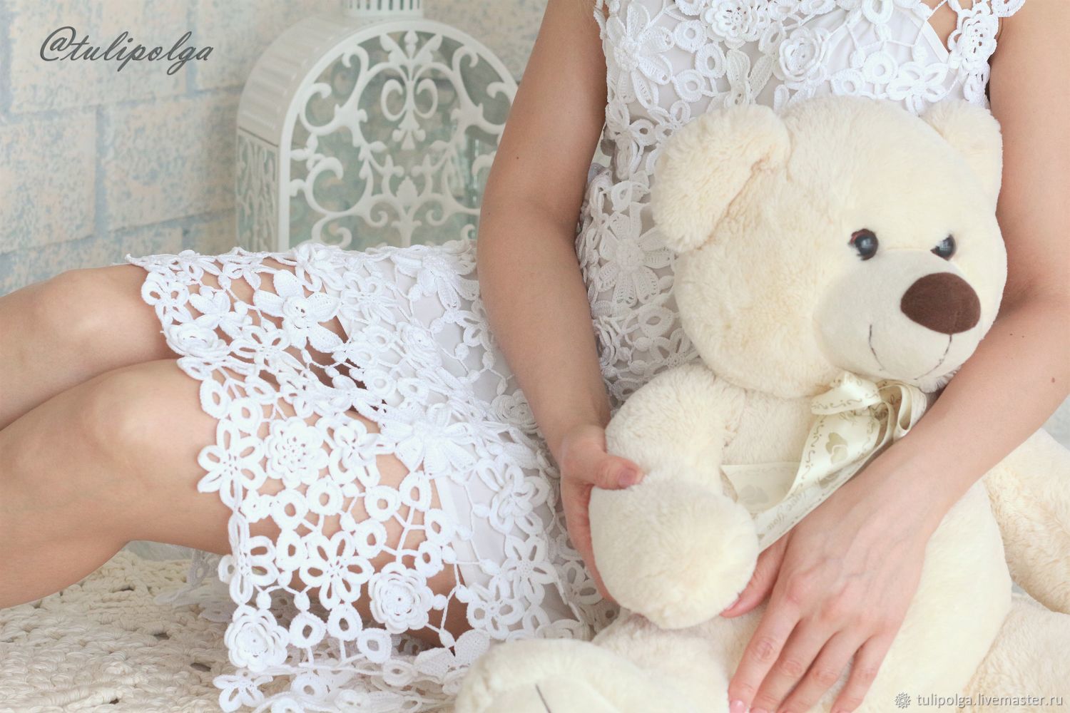 Вязаное платье Бесплатное описание вязания Вязание крючком Схемы вязан ...