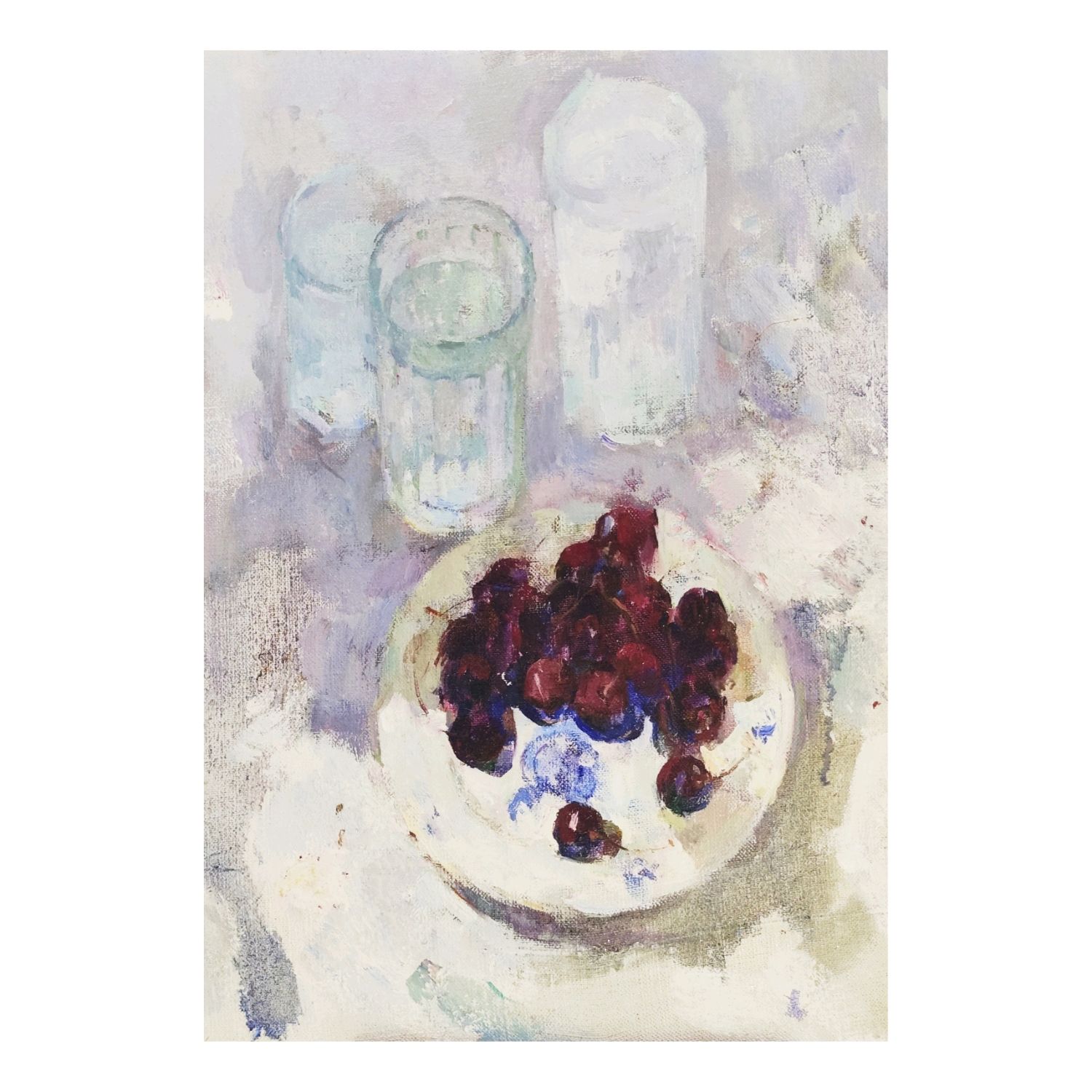 Натюрморт маслом Летний завтрак в интернет магазине на Ярмарке Мастеров Картины Сочи