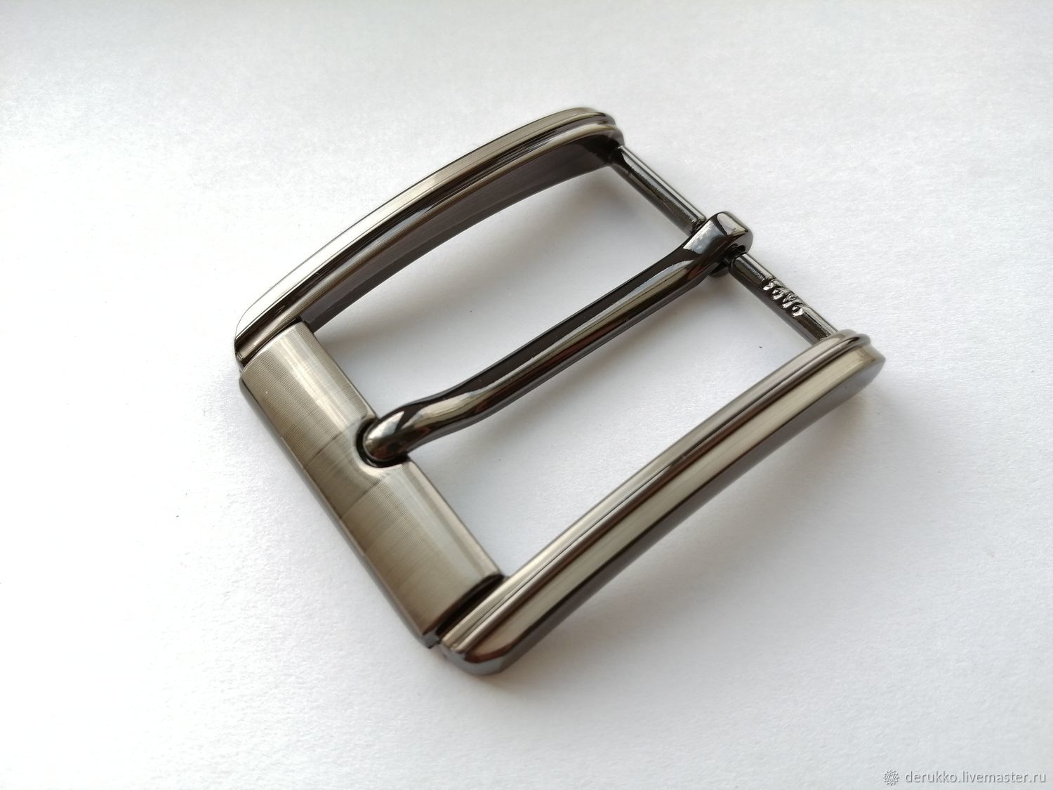 Пряжки для ремня 40 мм тёмный никель ПТН40-15 купить в интернет ...