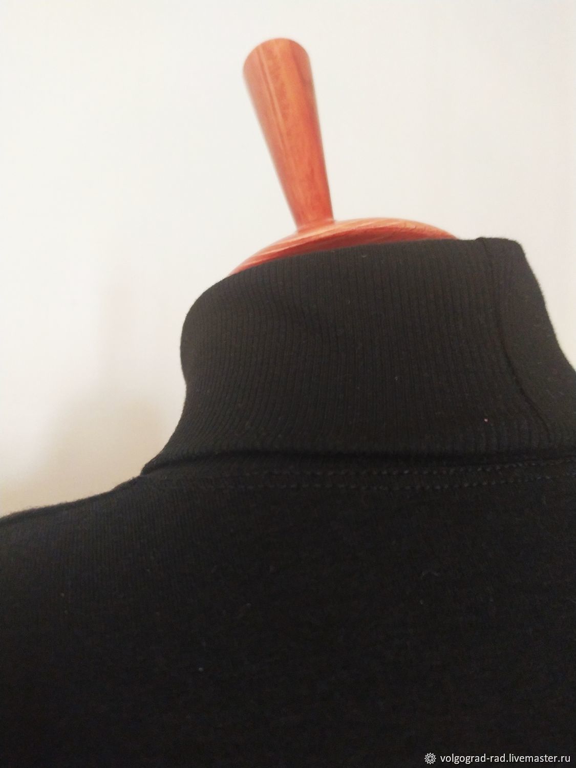 Водолазка женская черная из шерсти с кружевом с – заказать на Ярмарке ...