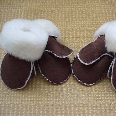 Варежки для детей Полярный мишка, варежки вязаные, варежки детские ...