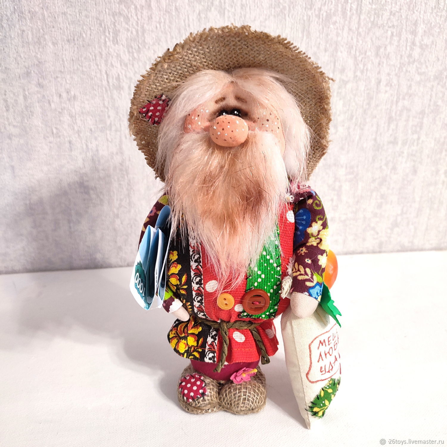 Домовой на удачу и финансы Домовенок Денежный оберег для семьи и дома в ...