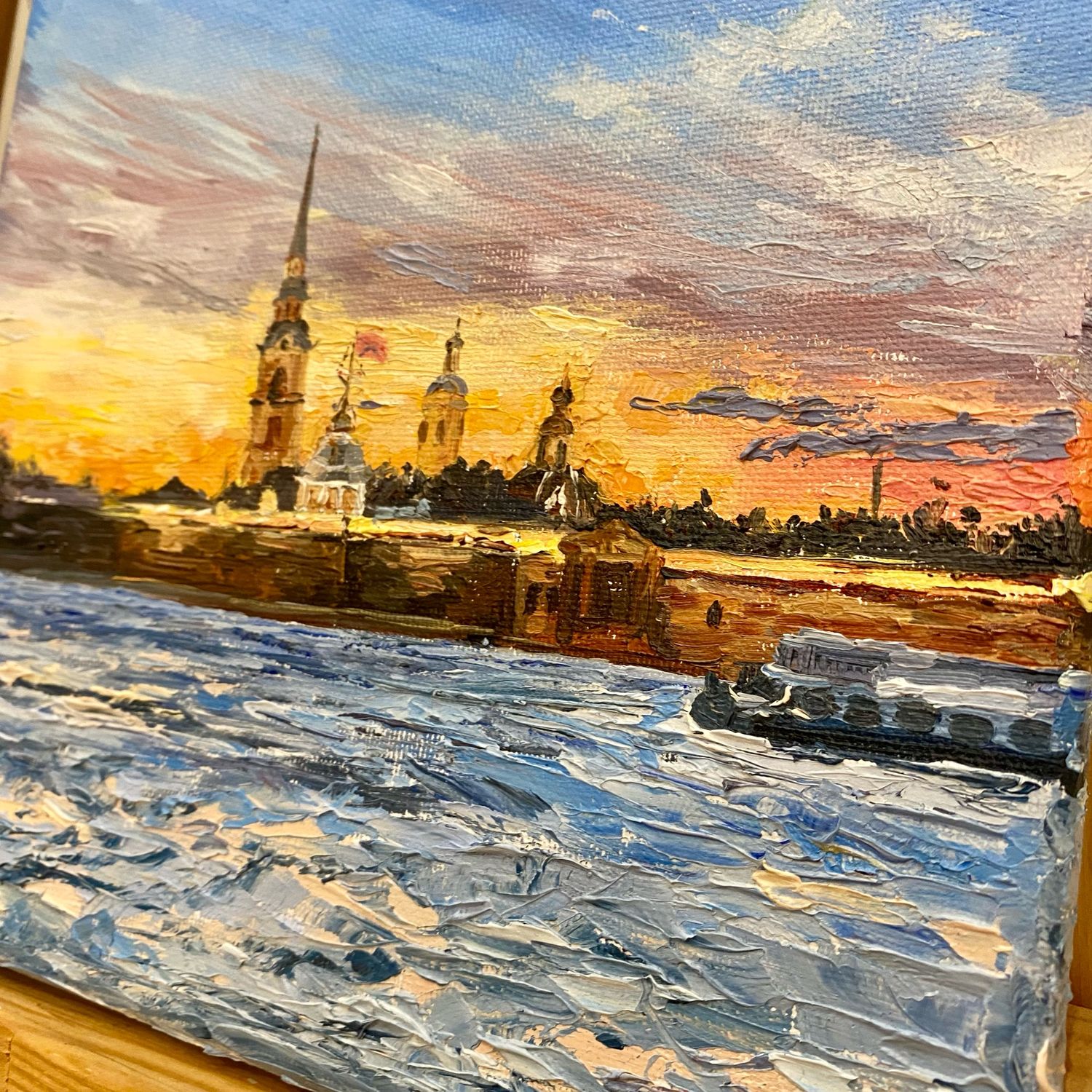 Картина. Петропавловская крепость. Белые ночи. в интернет-магазине на ...