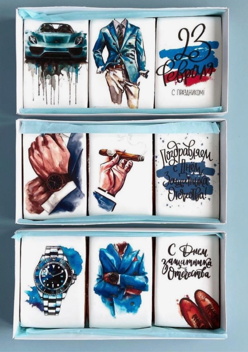 Пряники на 23 февраля в интернет-магазине на Ярмарке Мастеров | Набор ...