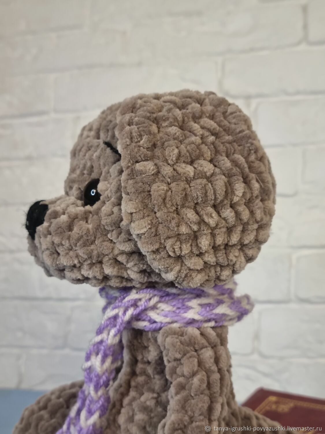 Щенок плюшевый на заказ в интернет-магазине Ярмарка Мастеров по цене 1990 ₽ – RRE1ARU | Мягкие ...