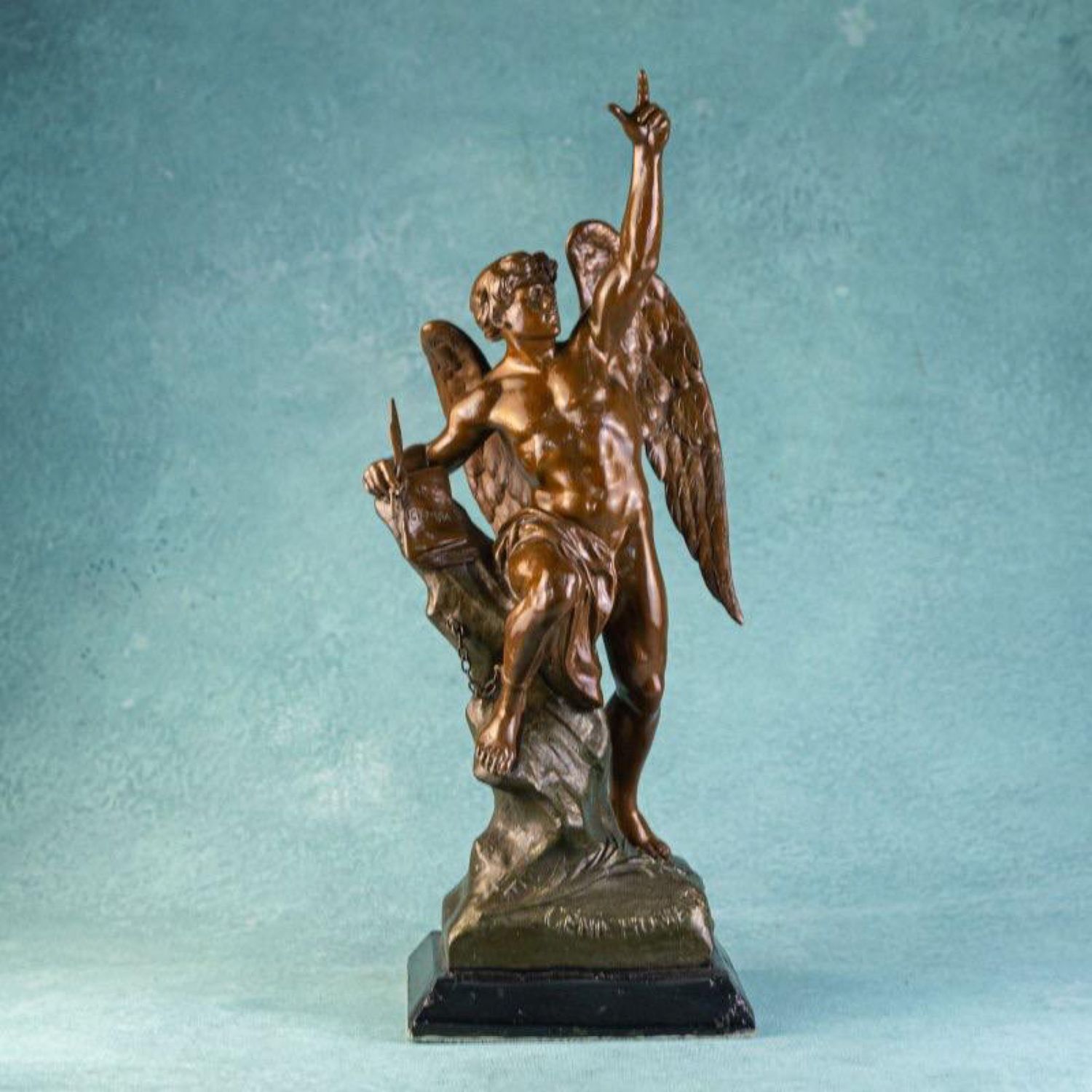 Винтаж: Скульптура «LE GENIE HUMAIN / ГЕНИЙ ЧЕЛОВЕКА» купить в интернет ...