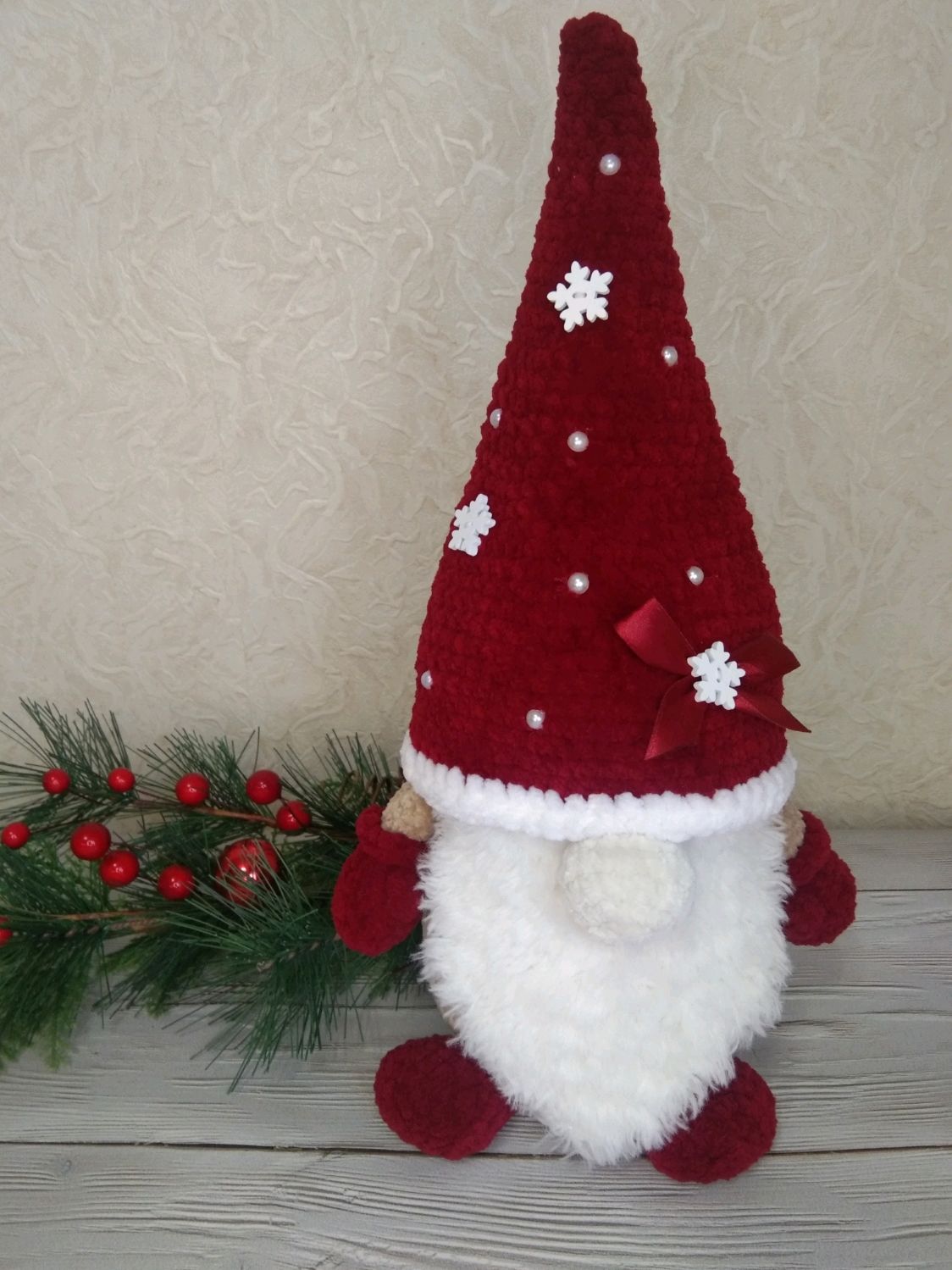 Интерьерная игрушка Скандинавский Новогодний Гном в интернет-магазине ...