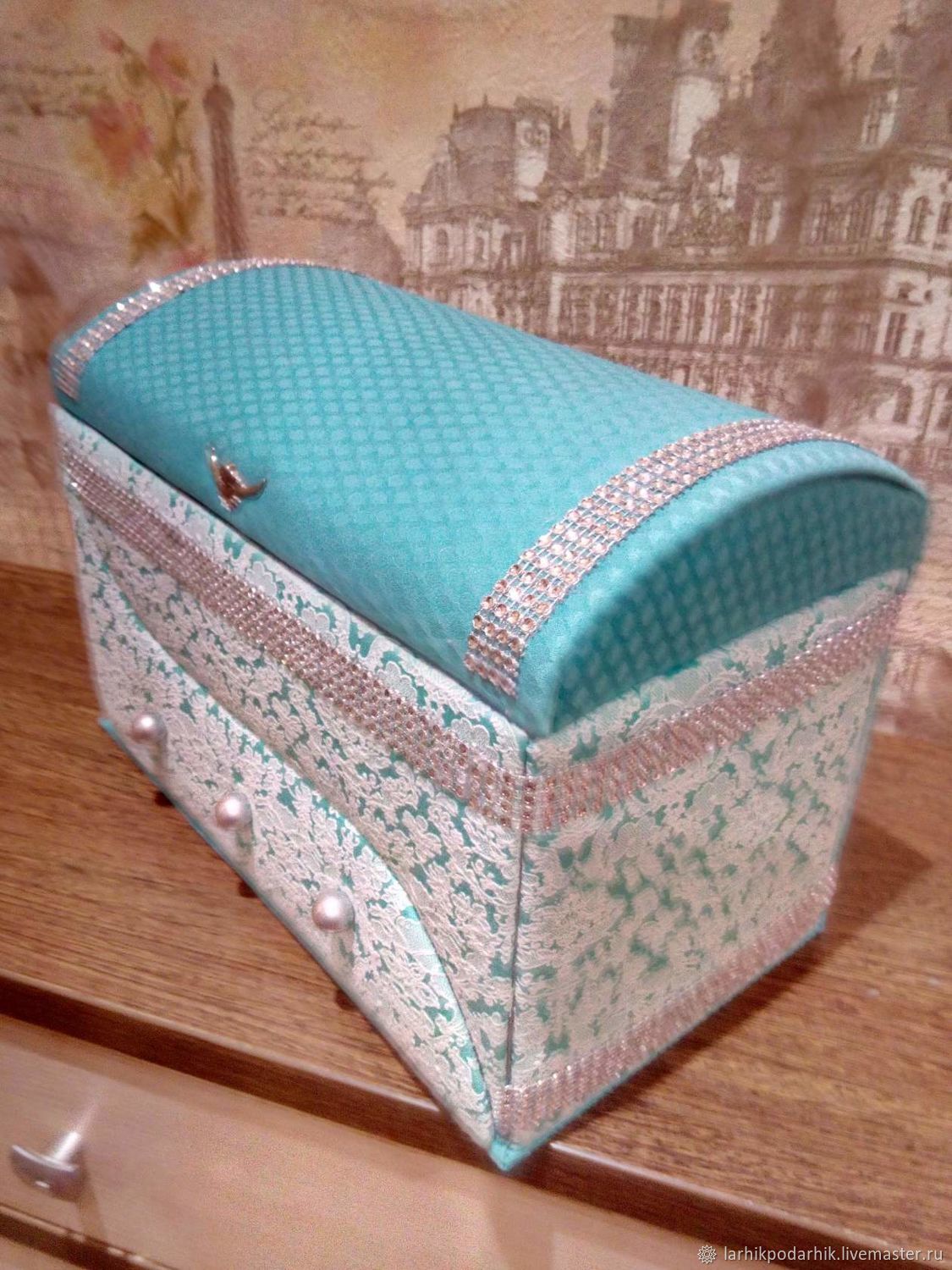 Шкатулка для косметики в интернет-магазине на Ярмарке Мастеров | Шкатулки, Фурманов - доставка ...