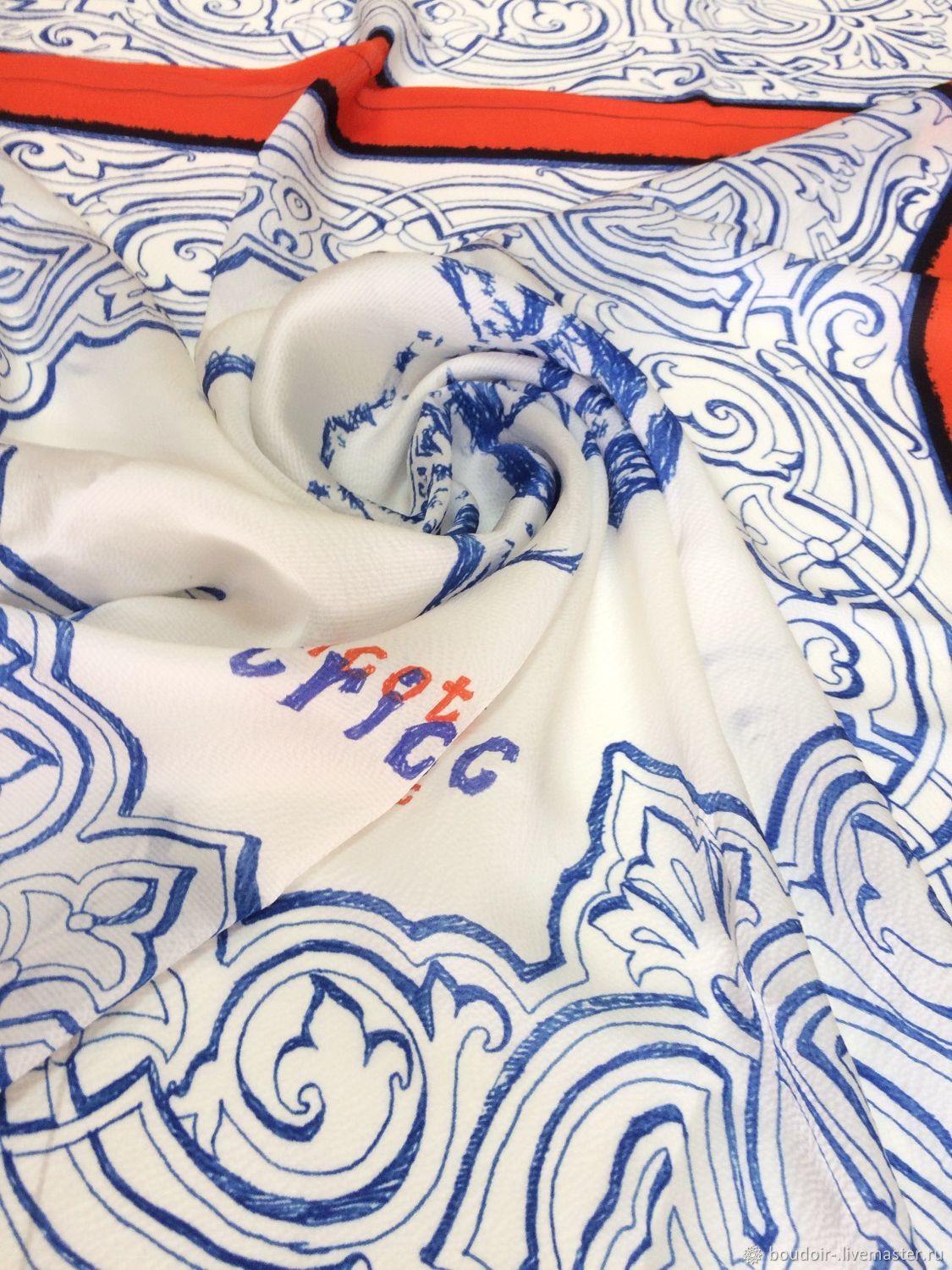 Ткань шелк купонный Tricot Chic в интернет-магазине Ярмарка Мастеров по ...