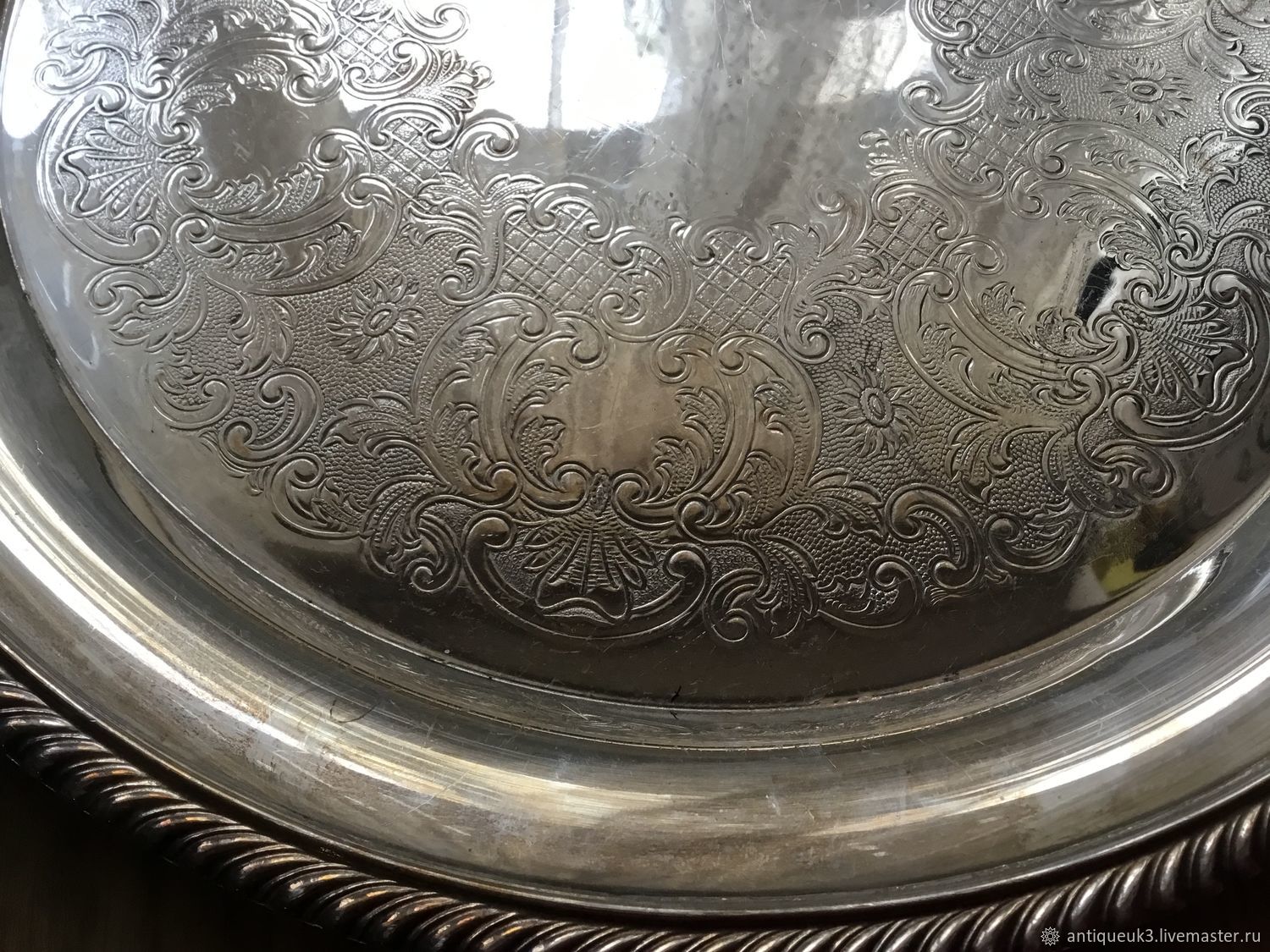 Винтаж: ПОДНОС. Primrose Plate EP Copper B M Mounts. СЕРЕБРЕНИЕ. в ...