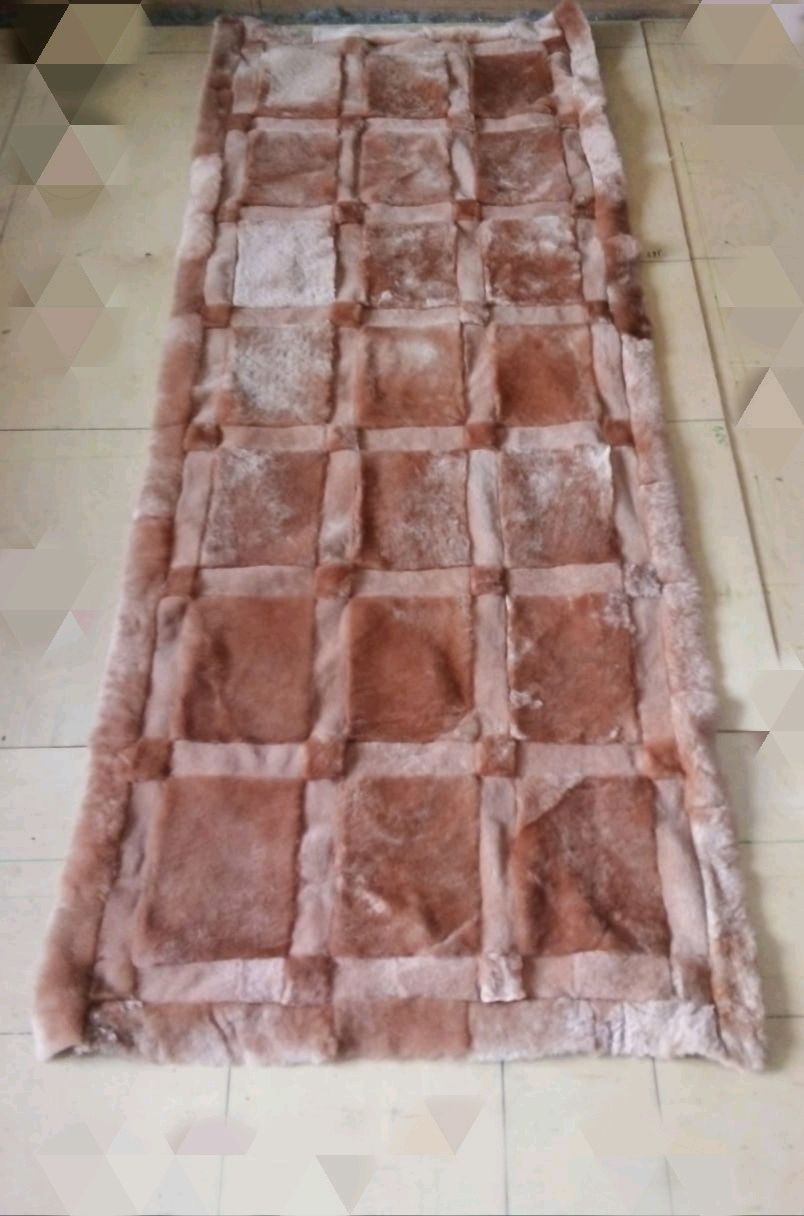 Коврик из натурального меха в интернет-магазине Ярмарка Мастеров по ...