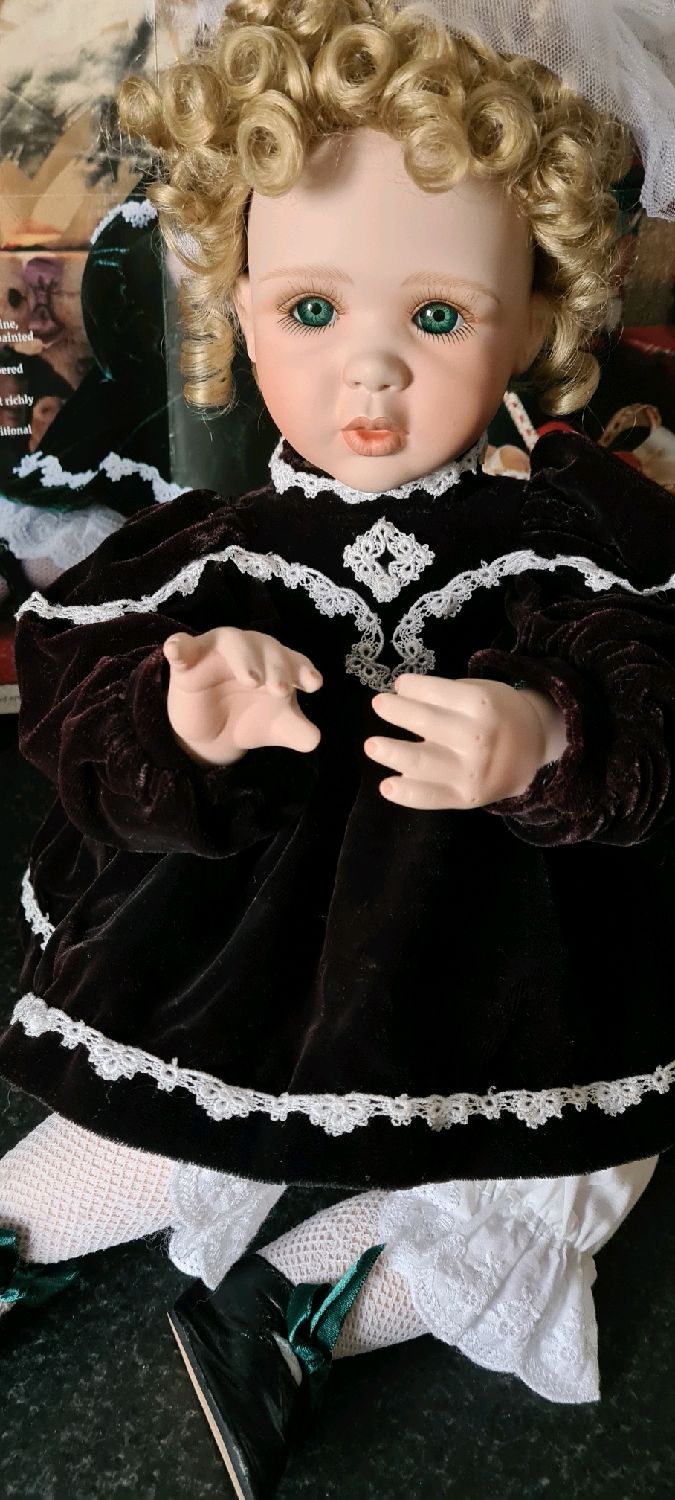 Винтаж: Коллекционная кукла Hope Надежда Hamilton Collection Рождество ...