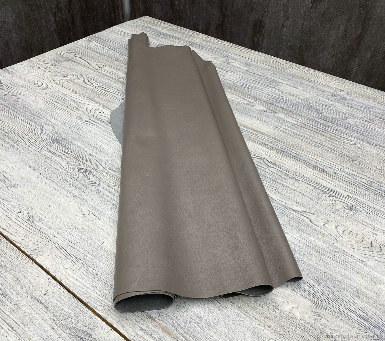 Ribaldo Grey (1,0-1,2 мм), цв. Серый, натуральная кожа купить в ...