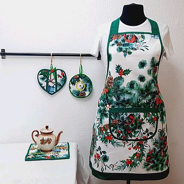 Фартуки - купить в интернет-магазине Ярмарка Мастеров | Фартуки по ...