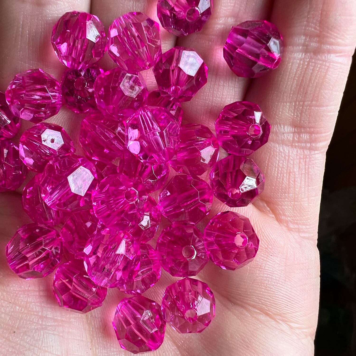 Акриловые бусины для сумок купить в интернет-магазине Ярмарка Мастеров ...