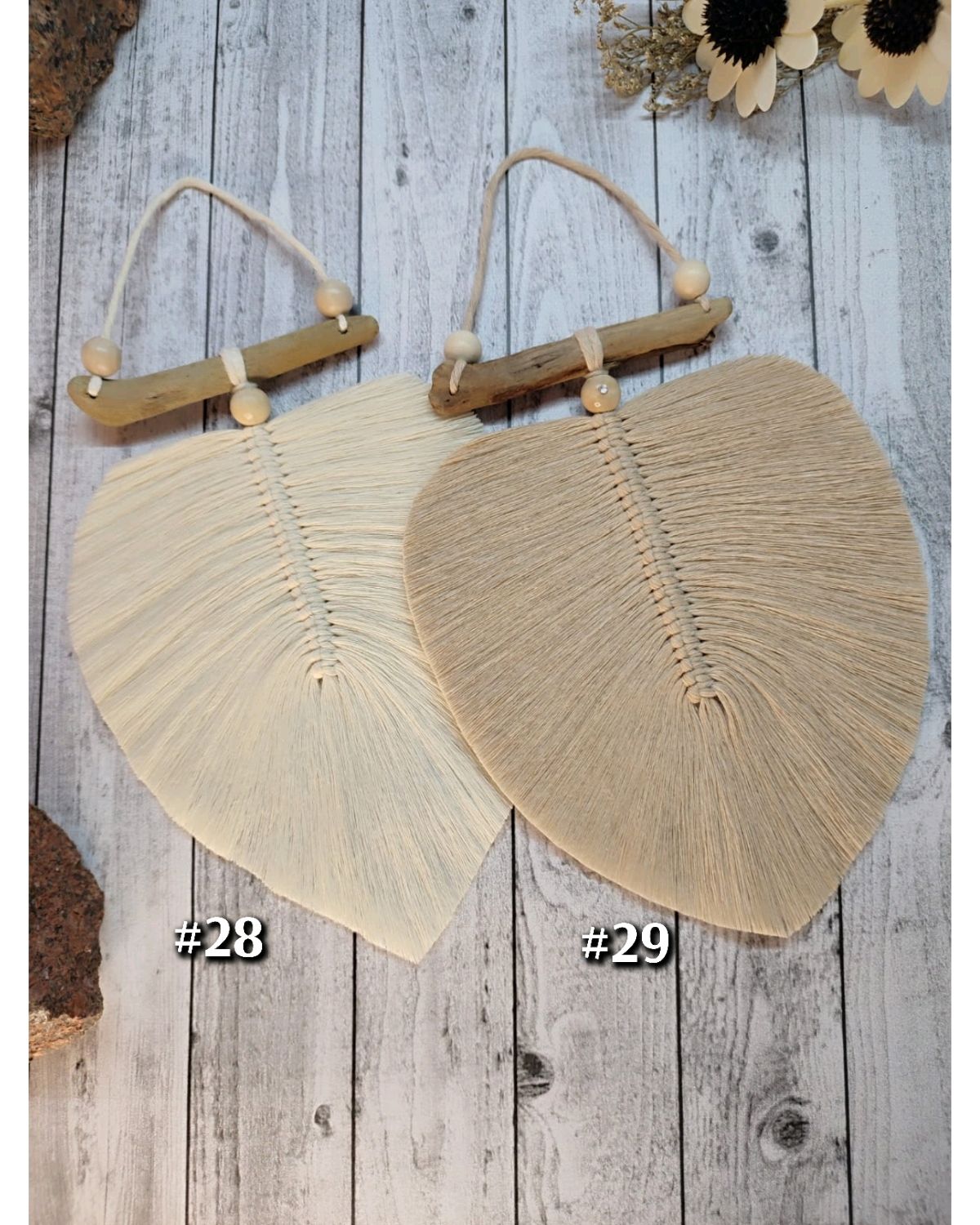 Панно "Лист" (макраме, бохо стиль) в интернет-магазине Ярмарка Мастеров ...