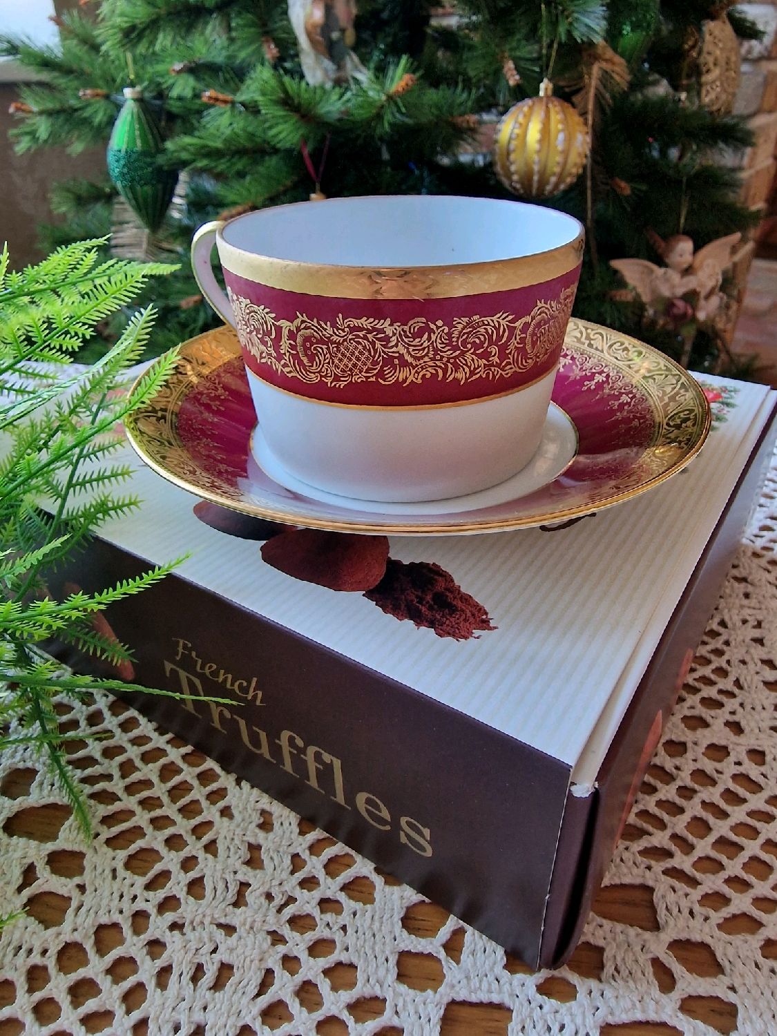 Винтаж Кофейная пара пара Limoges Франция в интернет магазине на Ярмарке Мастеров Кружки