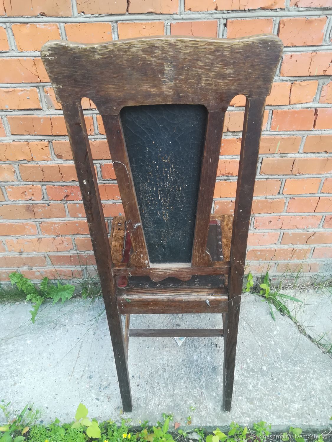Винтаж: Старинный дубовый стул модерн купить в интернет-магазине ...