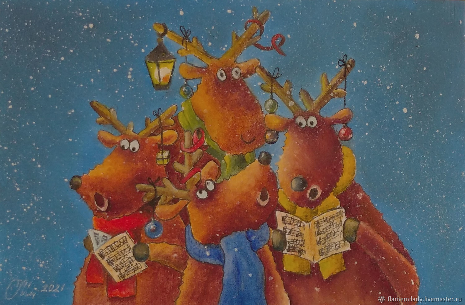 Фото на тему: Новогодние зверушки поздравляют всех вокруг! - Др ...