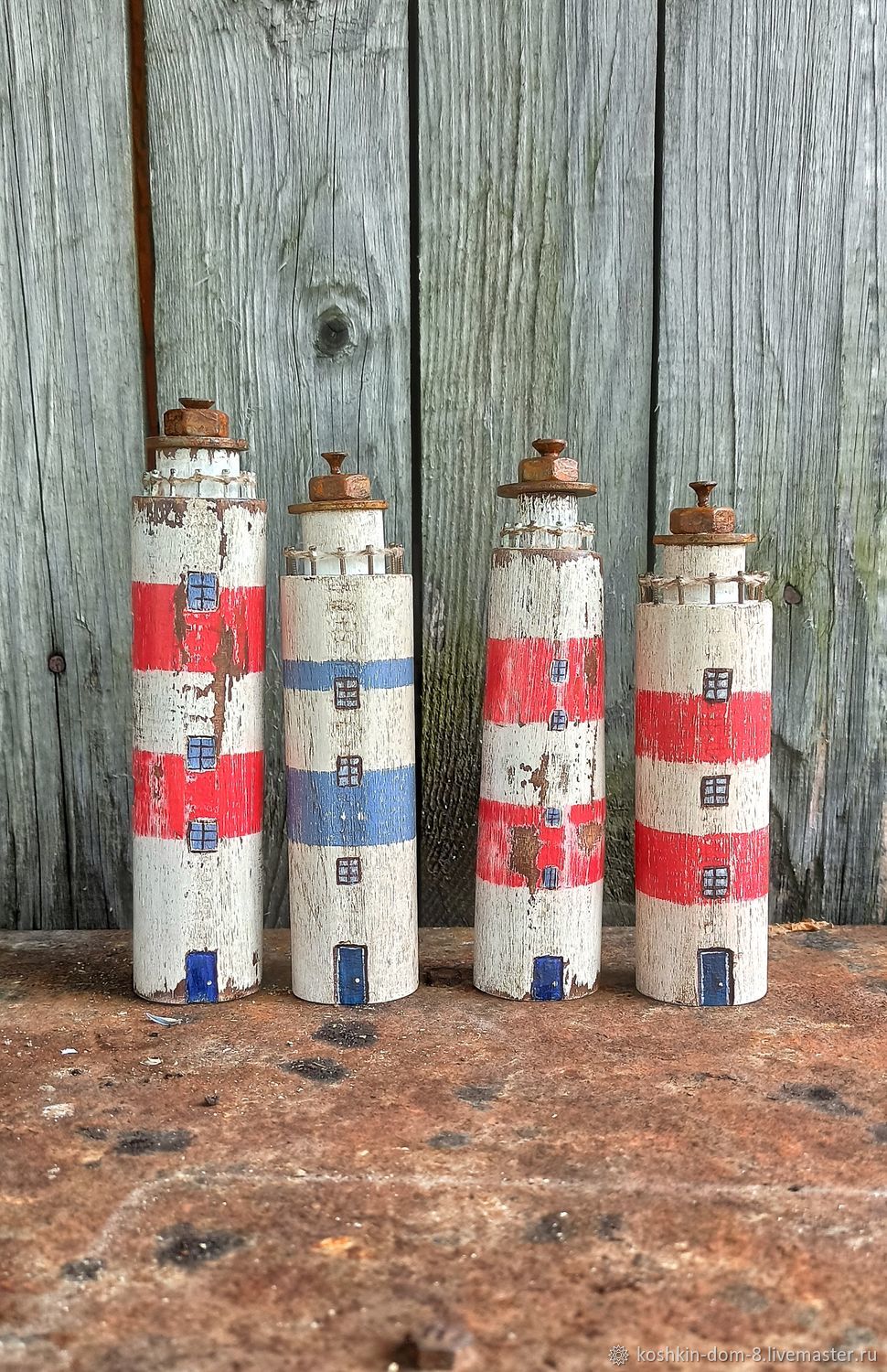 Маяки деревянные интерьерные декоративные в интернет-магазине Ярмарка ...