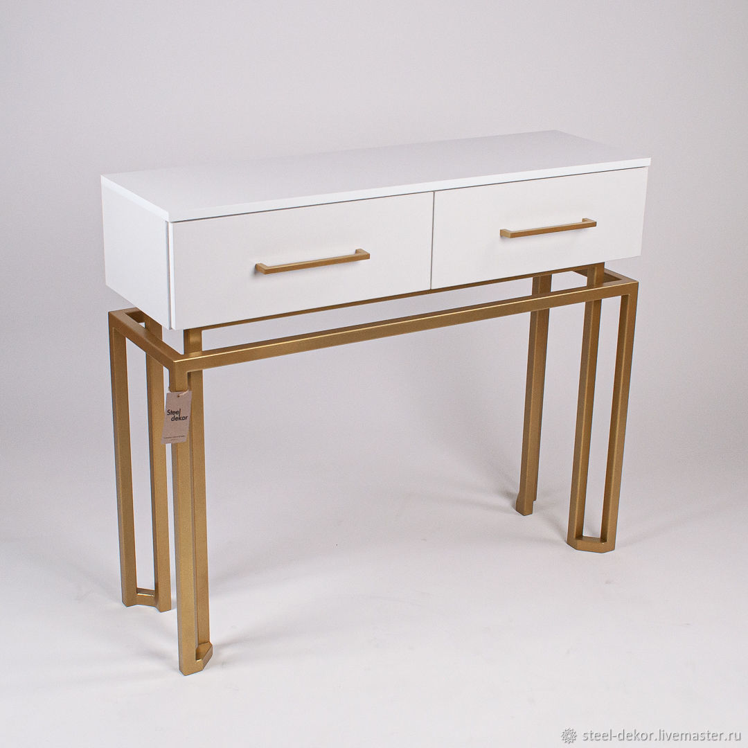 Консольный стол с ящиками на заказ в интернет-магазине Ярмарка Мастеров ...