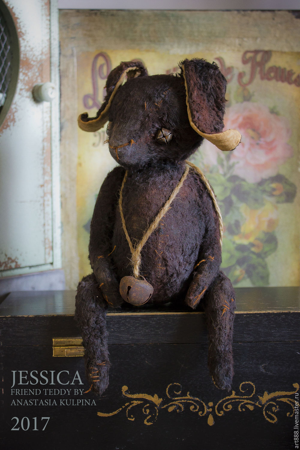Jessica friend teddy bear в интернет-магазине на Ярмарке Мастеров ...