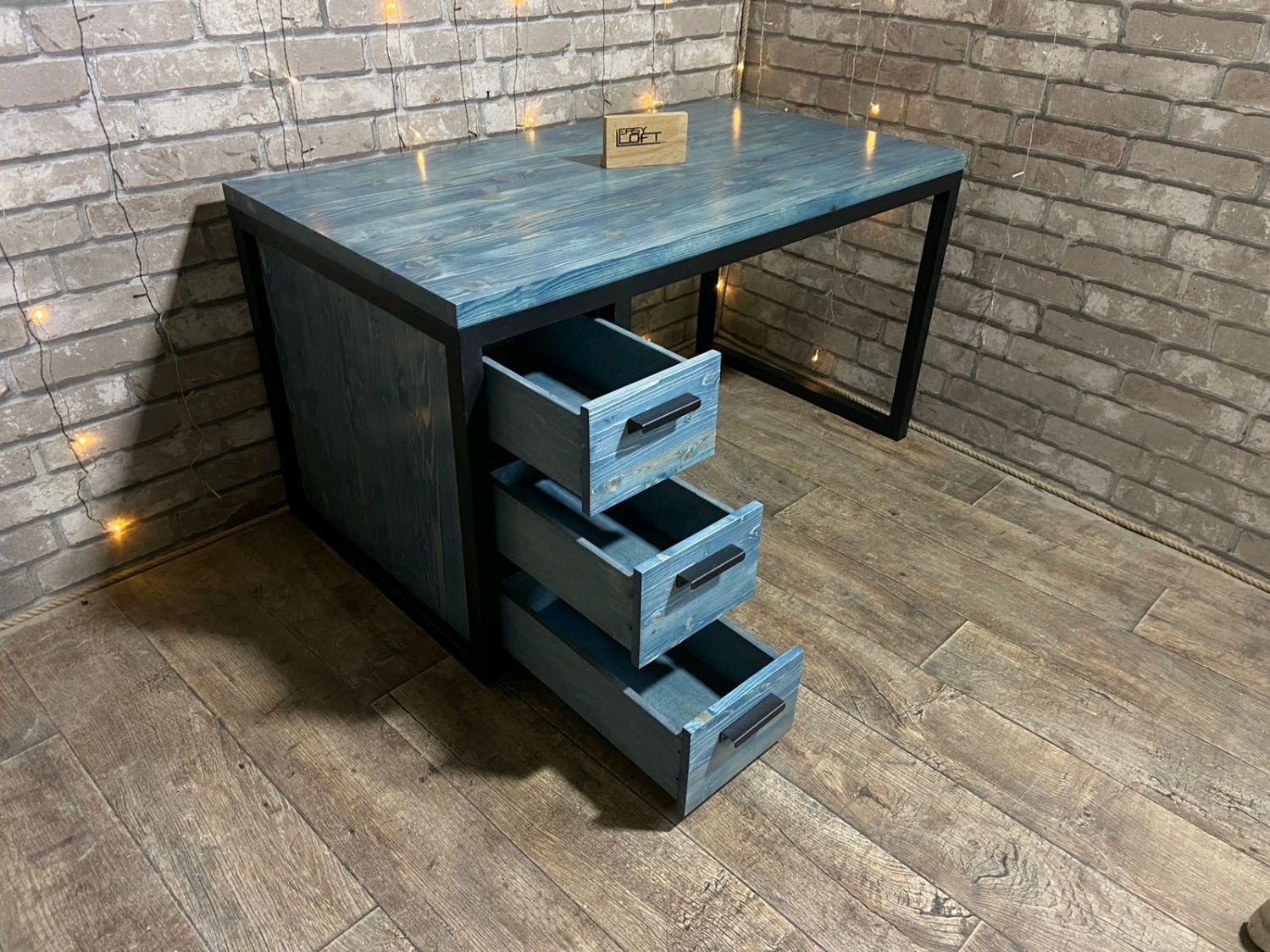 Стол письменный, с ящиками в интернет-магазине Ярмарка Мастеров по цене ...