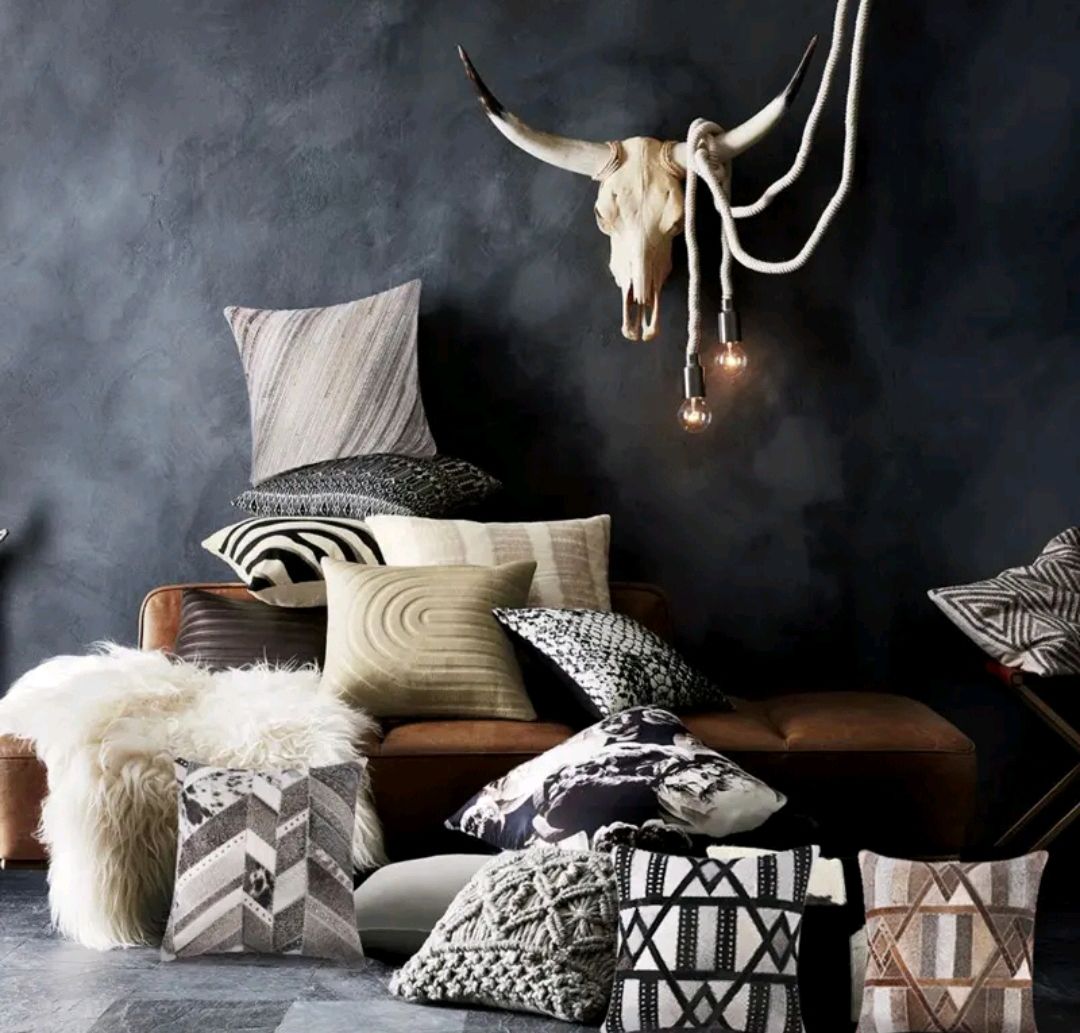 Подушка(наволочка) из коровьих шкур Luxury Patchwork в интернет ...