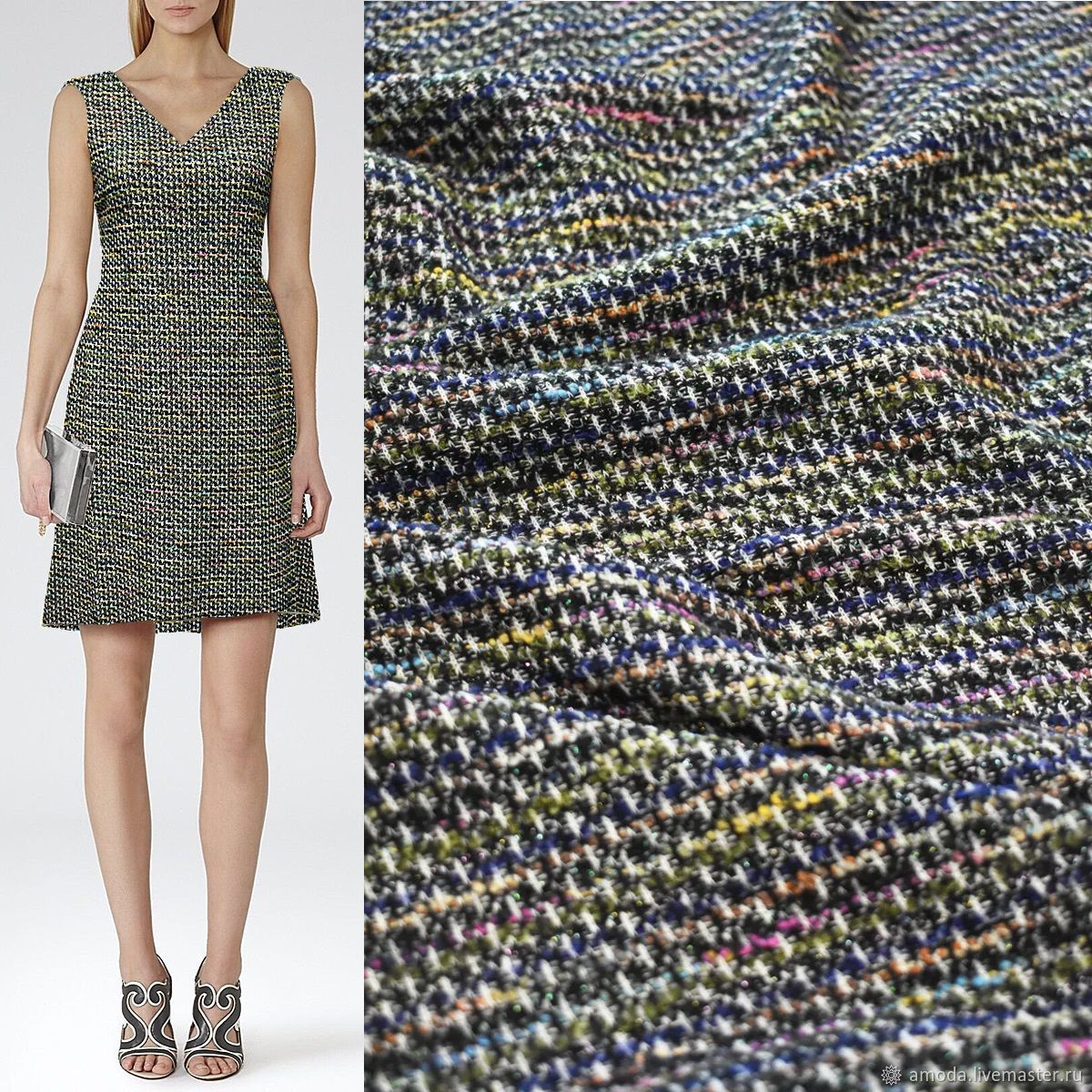 Трикотаж букле шерсть Missoni купить в интернет-магазине Ярмарка ...