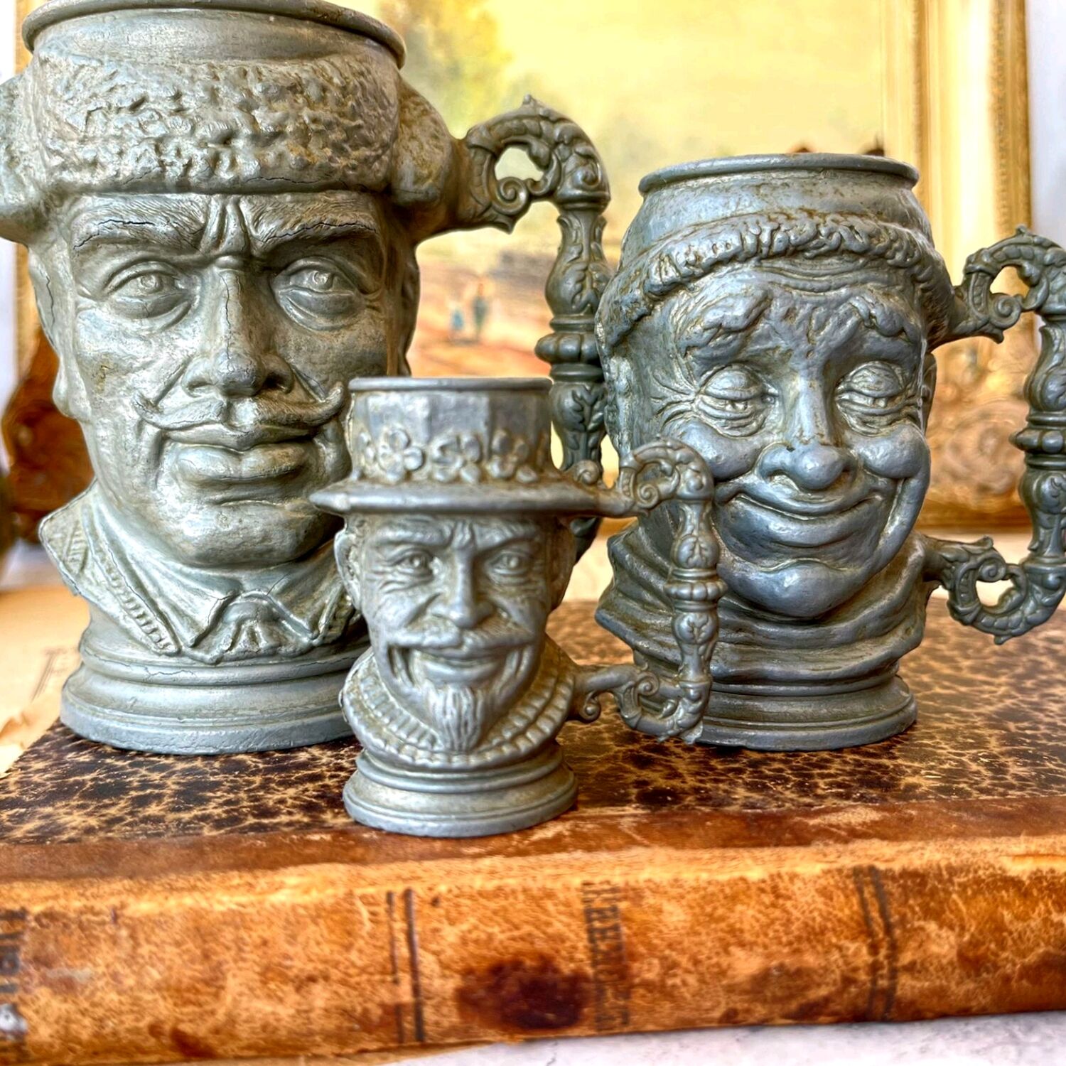 Винтаж: Антикварные кружки "Головы" (Пираты) в интернет-магазине на Ярмарке Мастеров | Кружки ...