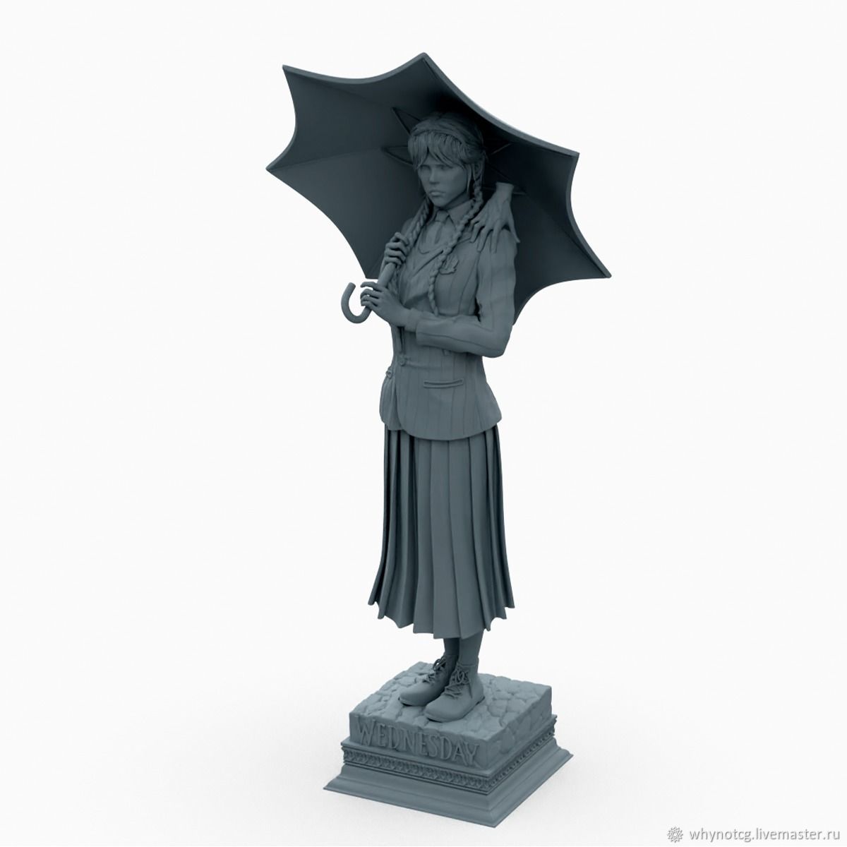 Фигурка Уэнздей Аддамс, статуэтка (Wednesday Addams) в интернет ...