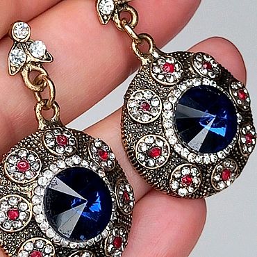 Серьги, клипсы, каффы - купить в интернет-магазине Ярмарка Мастеров ...