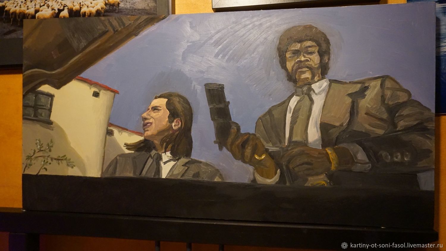 Картины: Pulp Fiction frame в интернет-магазине на Ярмарке Мастеров ...