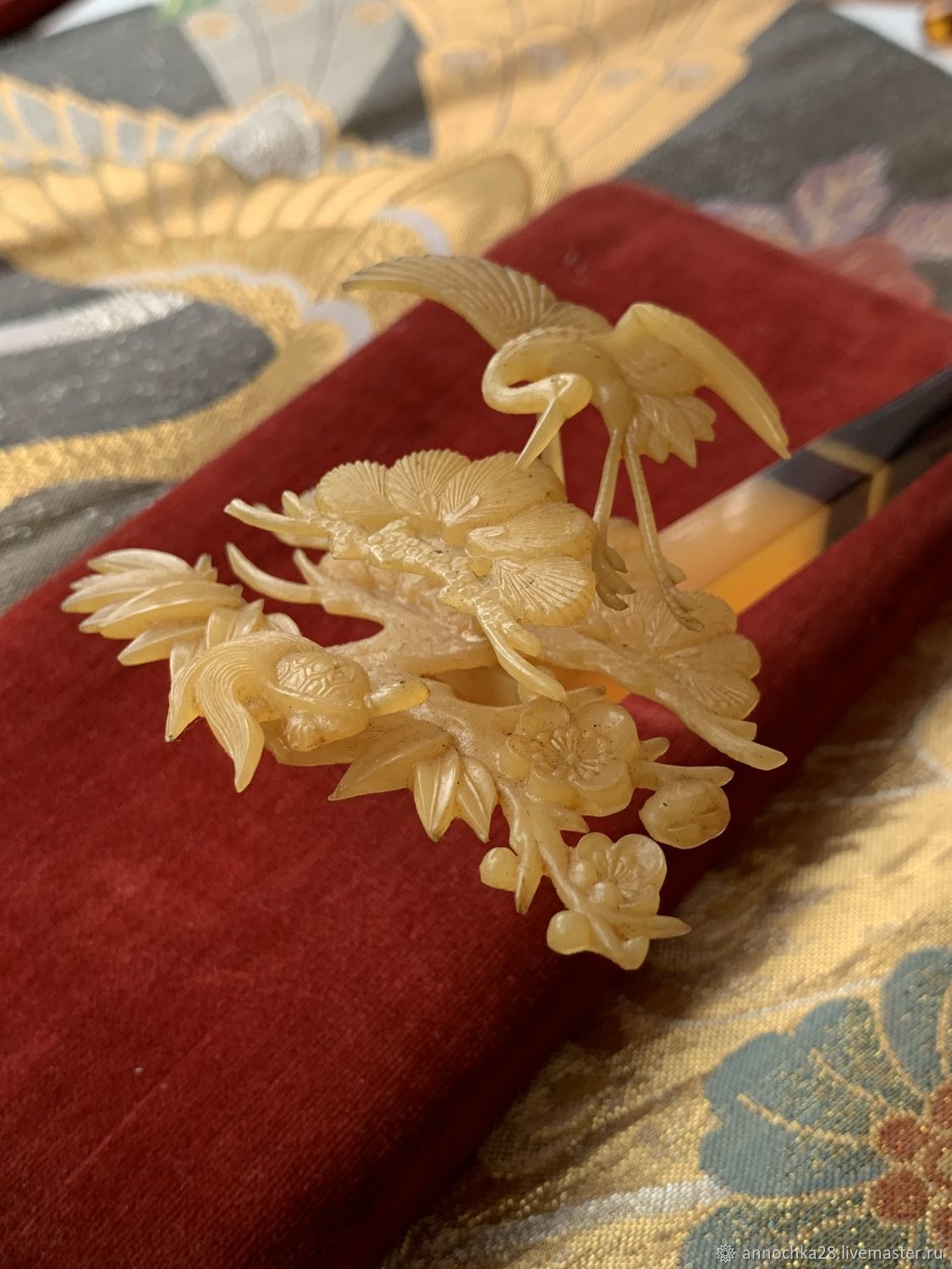 Винтаж: Кандзаси - шпилька для волос, Япония купить в интернет-магазине ...