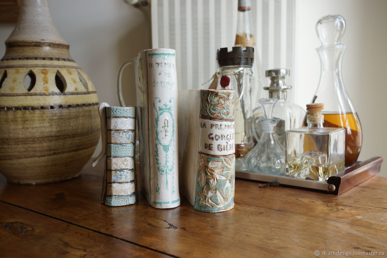 Керамическая книга "Ваза" ручной работы в интернет-магазине на Ярмарке ...