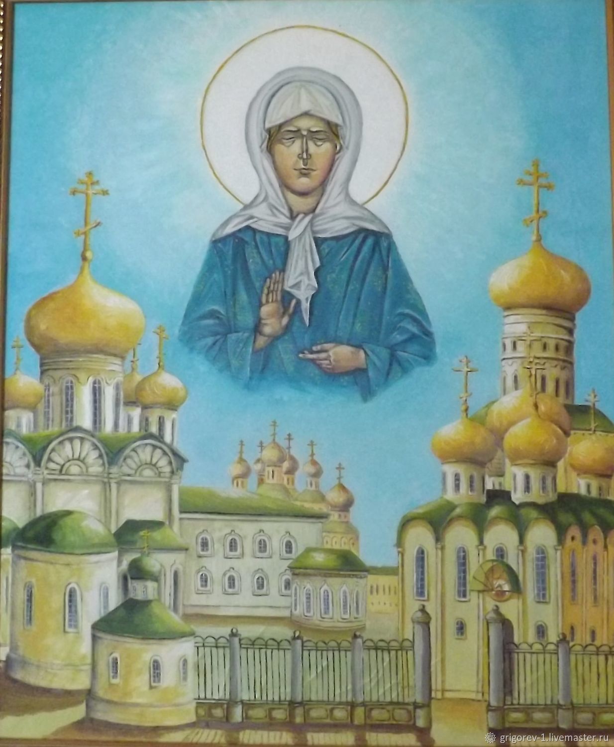 Картины: "Матрона Московская" в интернет-магазине Ярмарка Мастеров по ...