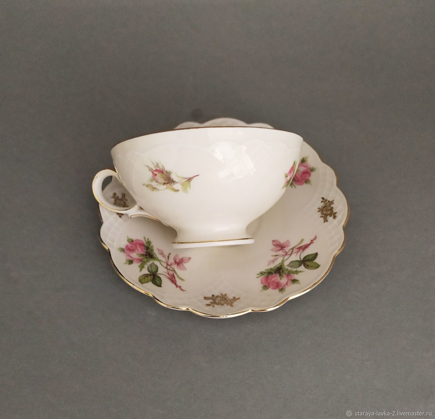 Винтаж: Винтажная чайная тройка Zeh Scherzer Германия купить в интернет-магазине Ярмарка ...