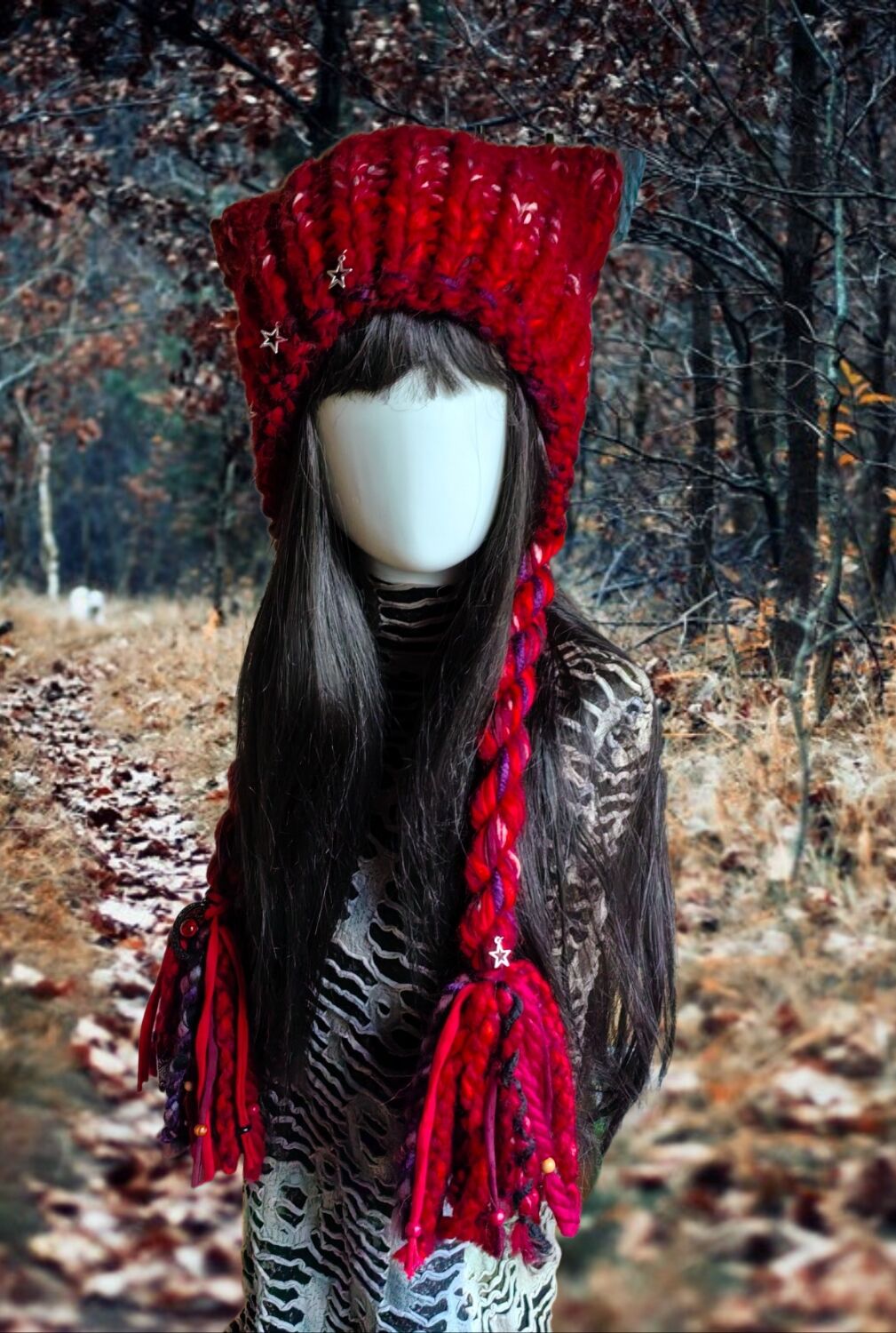 Авторская шапка Little red riding hood, Rohan Made type на заказ в ...
