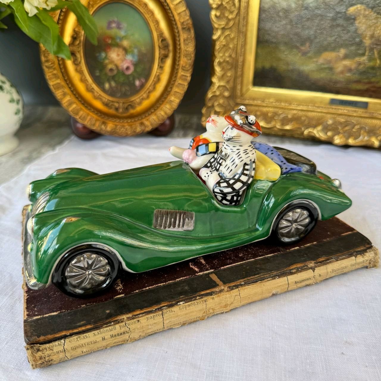 Винтаж: Большая фигурка. Benedikt. Фарфор. Villeroy&Boch купить в интернет-магазине Ярмарка ...